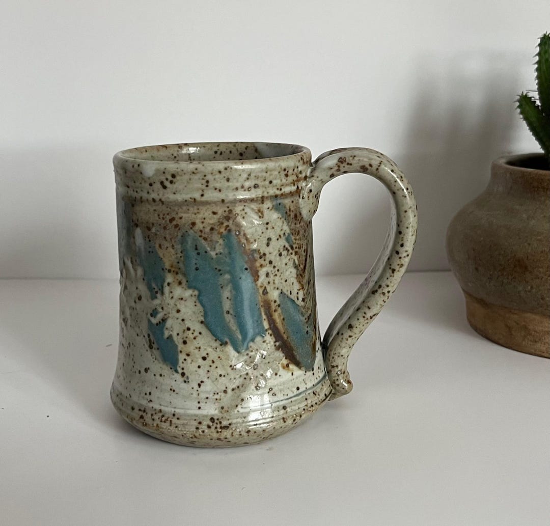 Vintage Stoneware Gallery Steve Jorgenson Pottery Handmade Coffee Tea ...