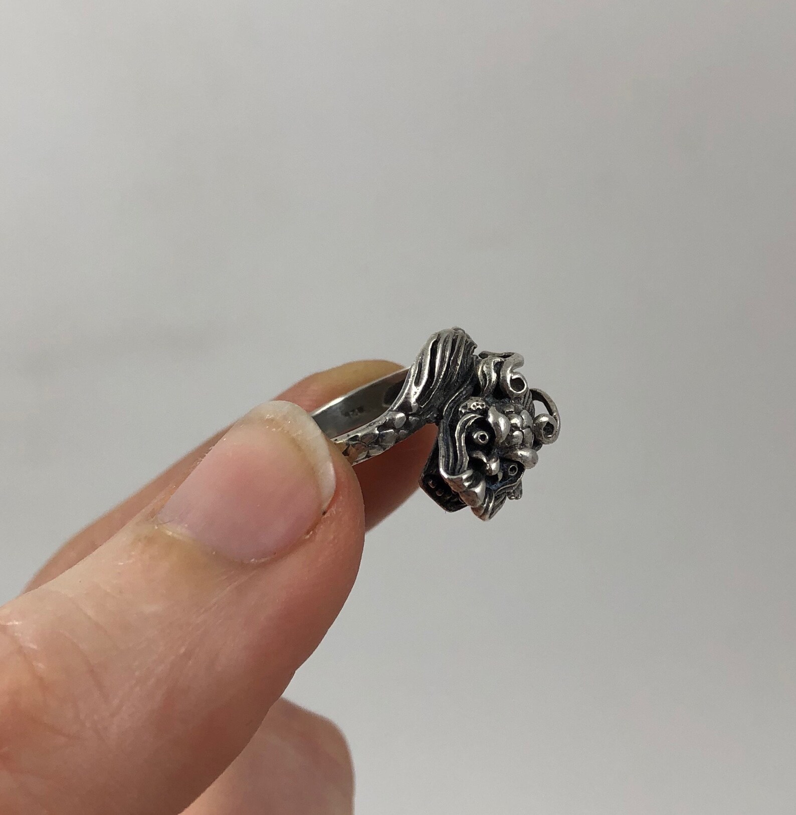 Antique Vintage Chinese Export Sterling Silver Detailed - Etsy