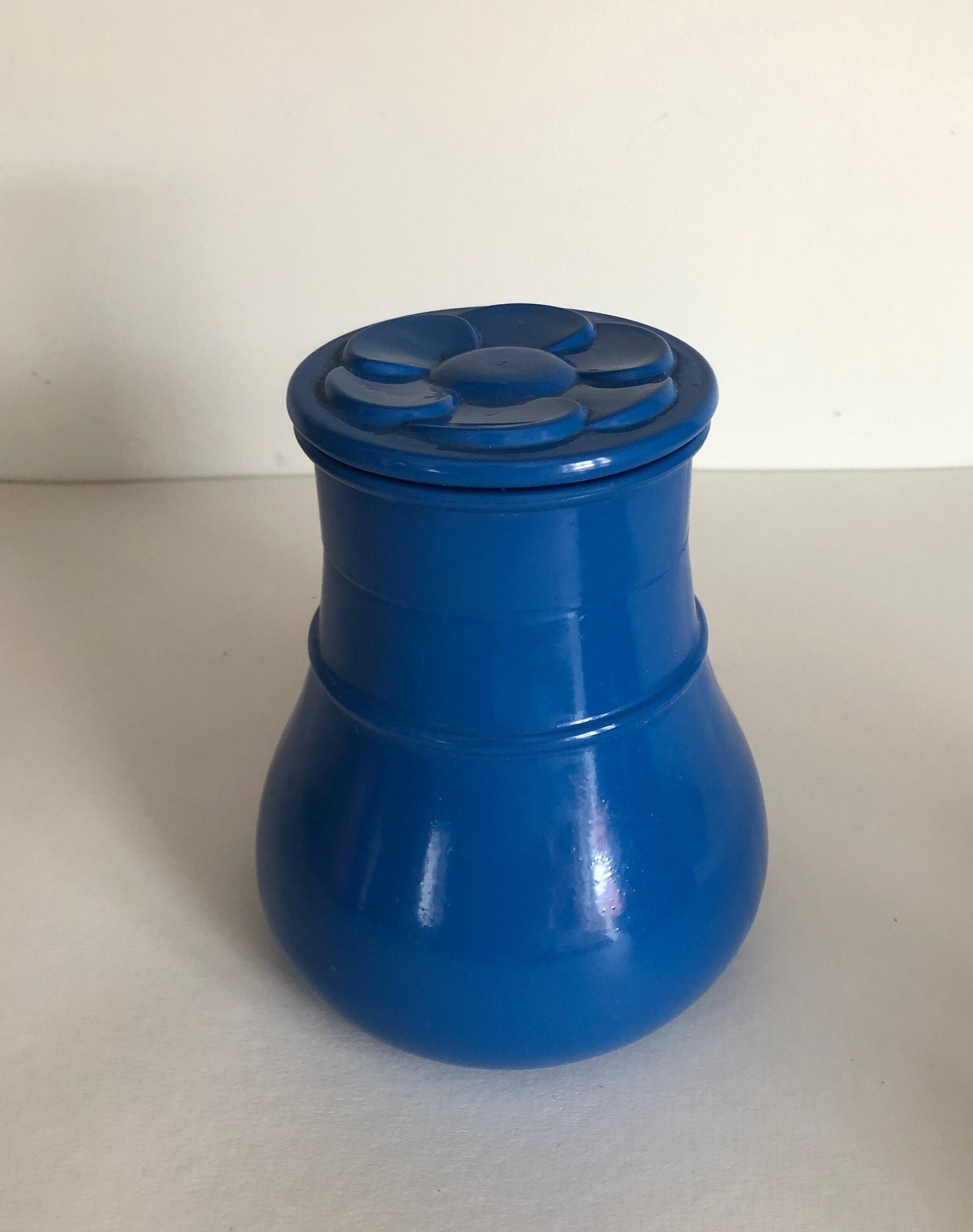 1970s Verrerie Du Gier France Sunflower Daisy Counter Tea Coffee ...