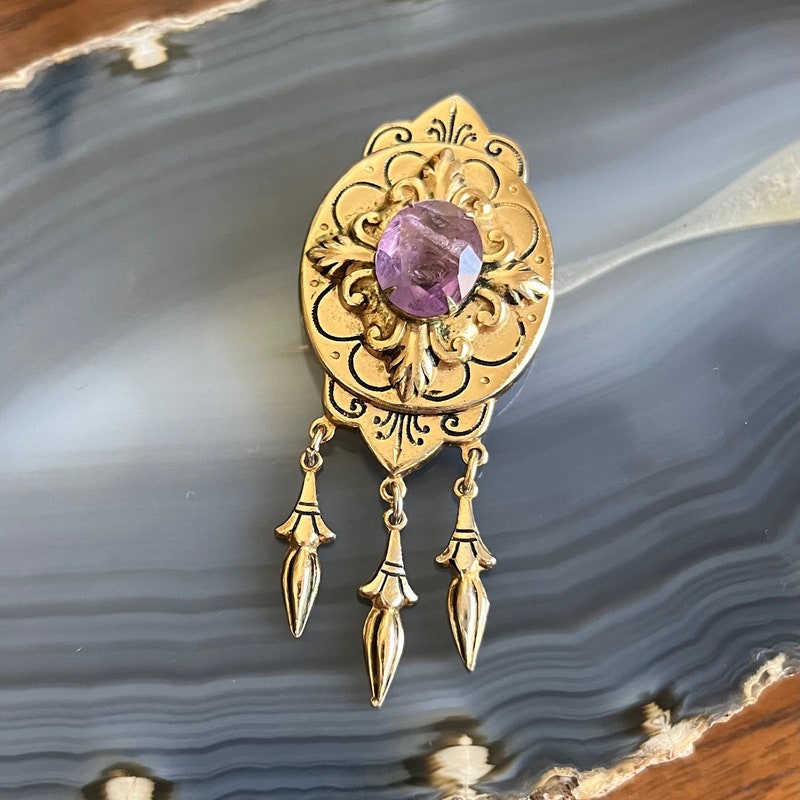Victorian Brooch - Etsy