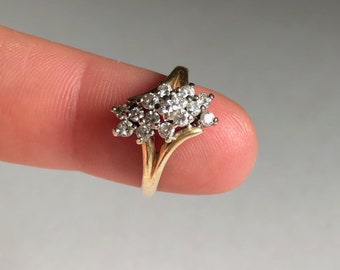 Diamond Dinner Rings | Etsy