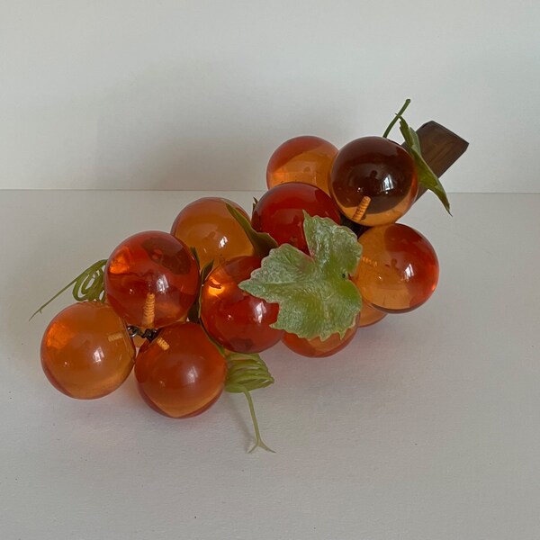 Lucite Grapes - Etsy