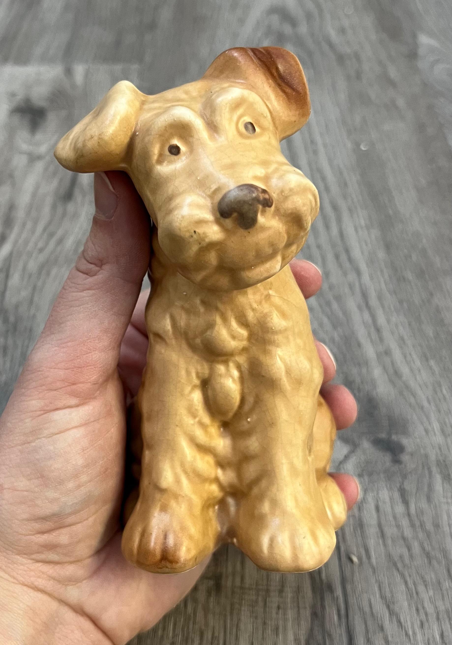 Vintage Sylvac Sylvac Matte Art Pottery Terrier 1378 Dog Figurine - Etsy