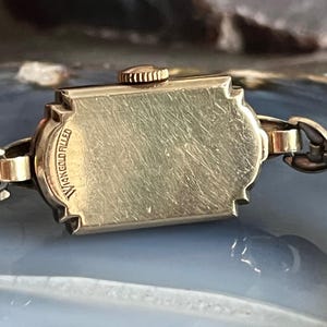 Vintage Mid Century Lady Elgin 14K Gold Filled Wrist Watch - Etsy