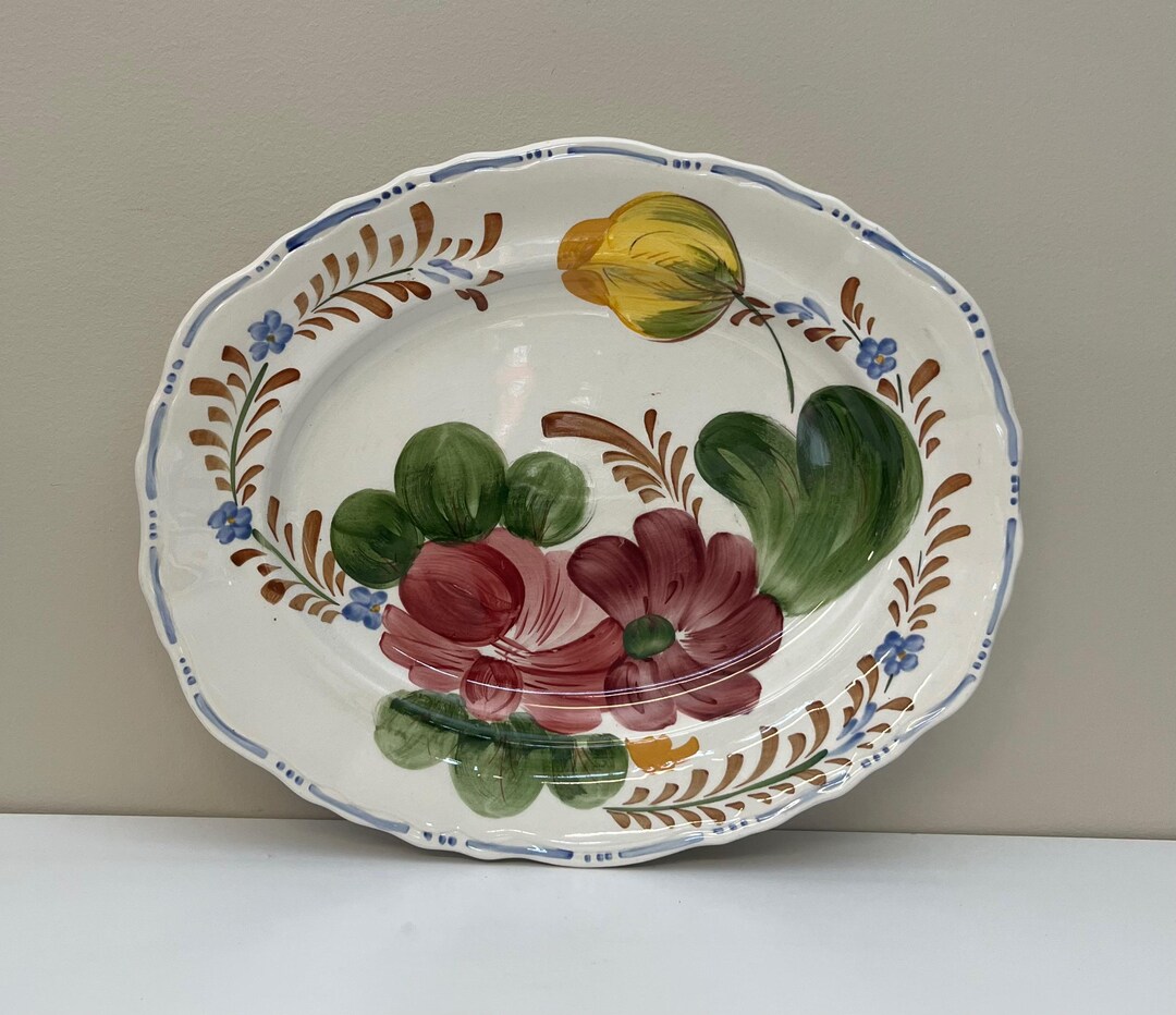 Vintage Simpsons Belle Fiore Chanticleer Ware Serving Platter - Etsy