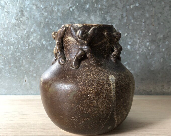 Vintage Studio Pottery People Vase - Etsy