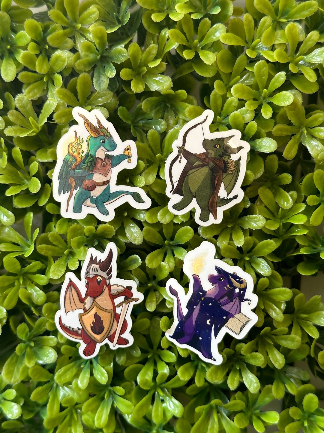 Adventure Dragons Mini Sticker Set| Waterproof Sticker | UV Protected ...