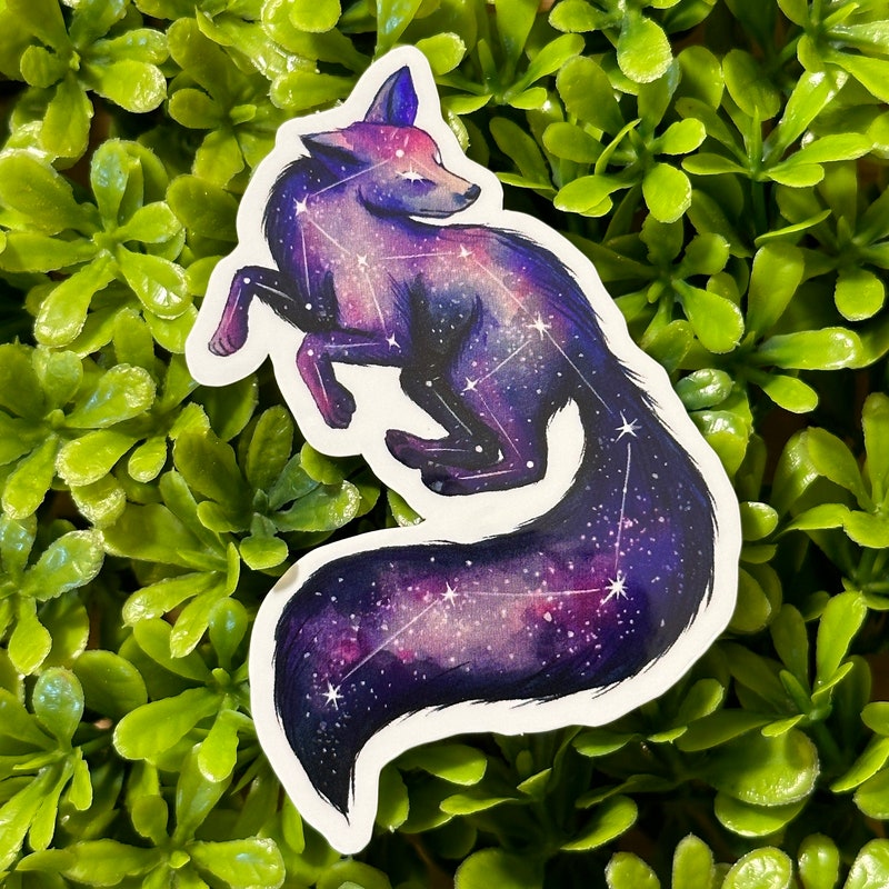 Fox Sticker - Etsy