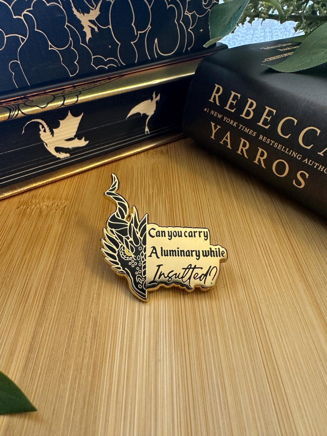 Can You Carry a Luminary Hard Enamel Pin | Fourth Wing Merchandise ...