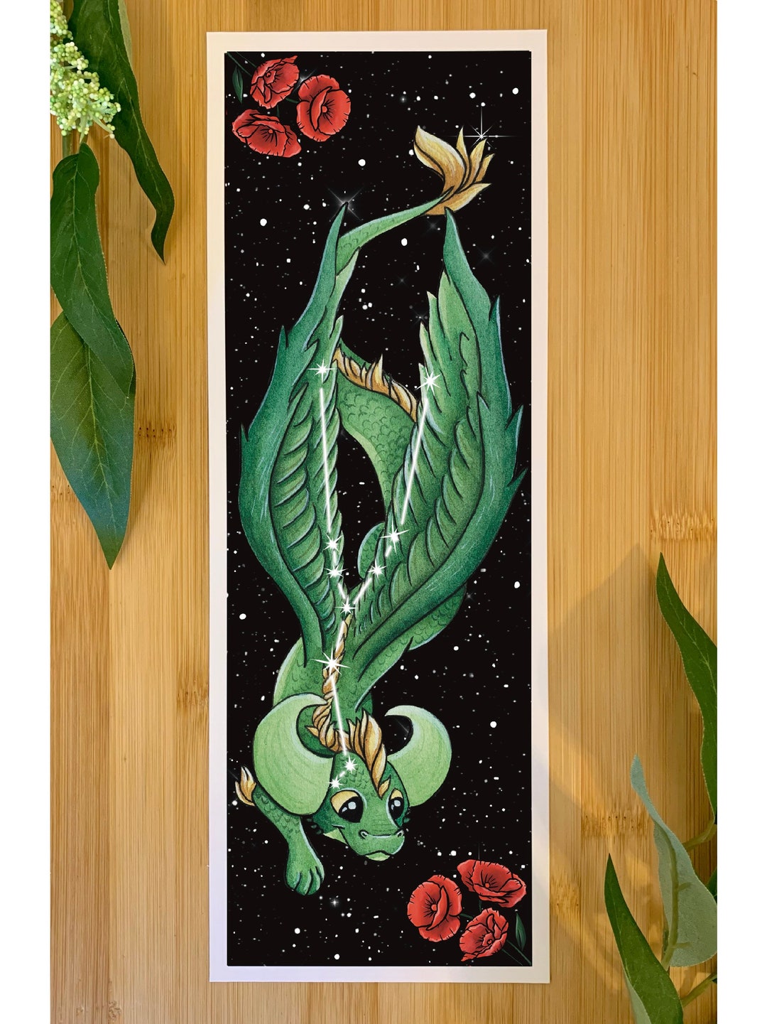 Taurus Dragon Print | Fantasy Decor | Wall Decor | Taurus Print ...