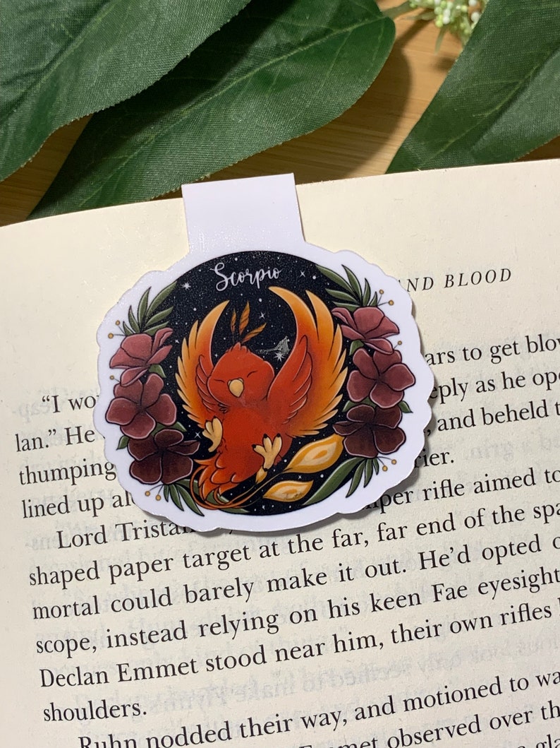 Scorpio Magnetic Bookmark | Magnet Bookmarks | Bookmark Magnets ...