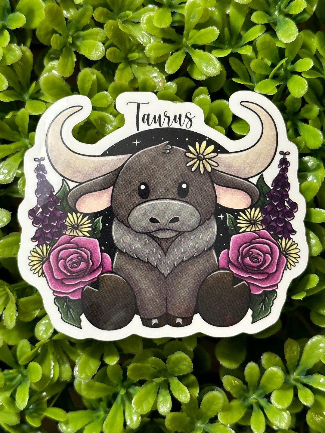 Taurus Sticker | Zodiac Sticker | Waterproof Sticker | UV Protected ...