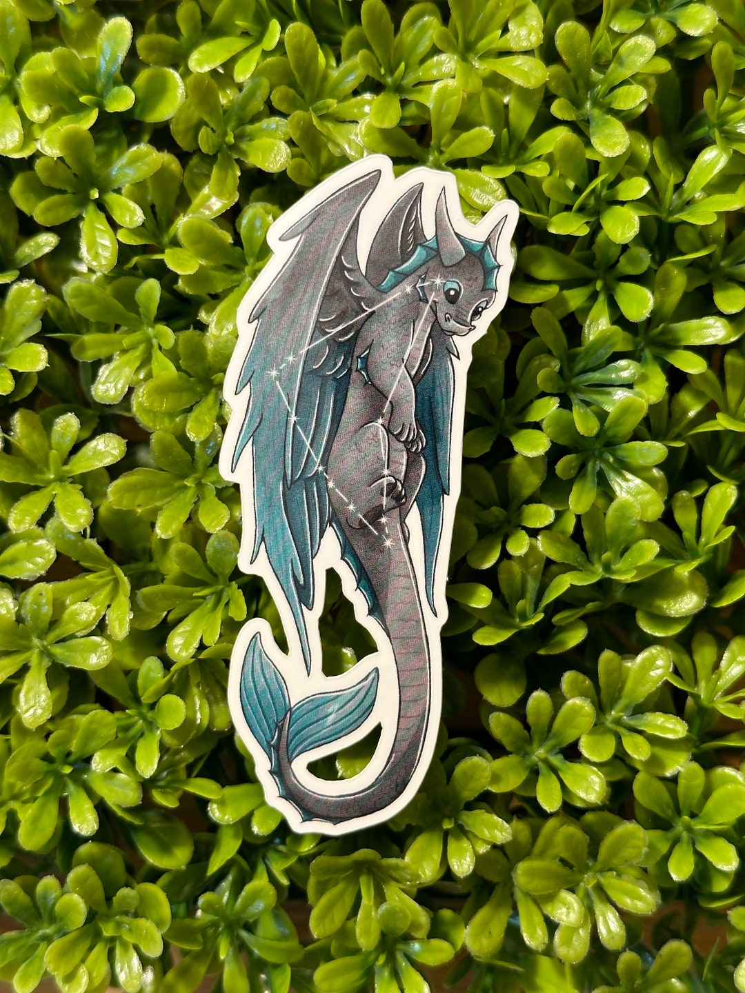Capricorn Dragon Sticker | Zodiac Sticker | Waterproof Sticker | UV ...