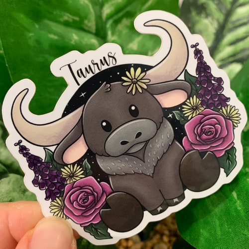 Taurus Sticker - Etsy