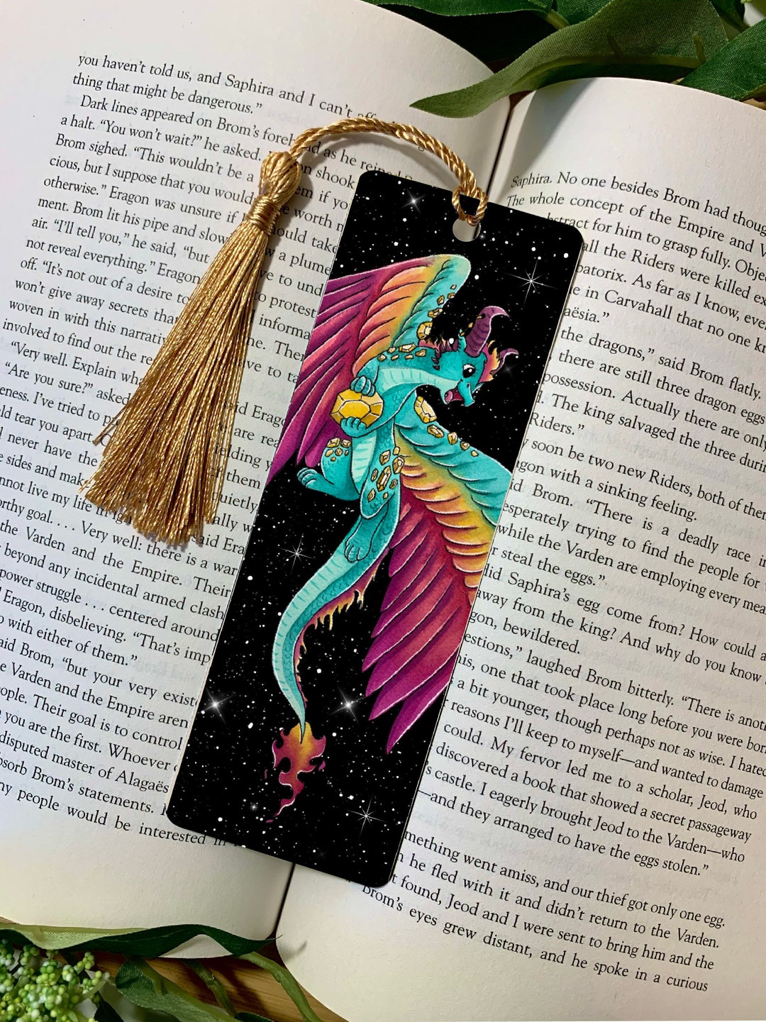 Citrine Dragon Bookmarks | Dragon Books | Fantasy Books | Dragon ...
