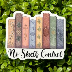 No Shelf Control Sticker | Reading Sticker | Waterproof Sticker | UV ...