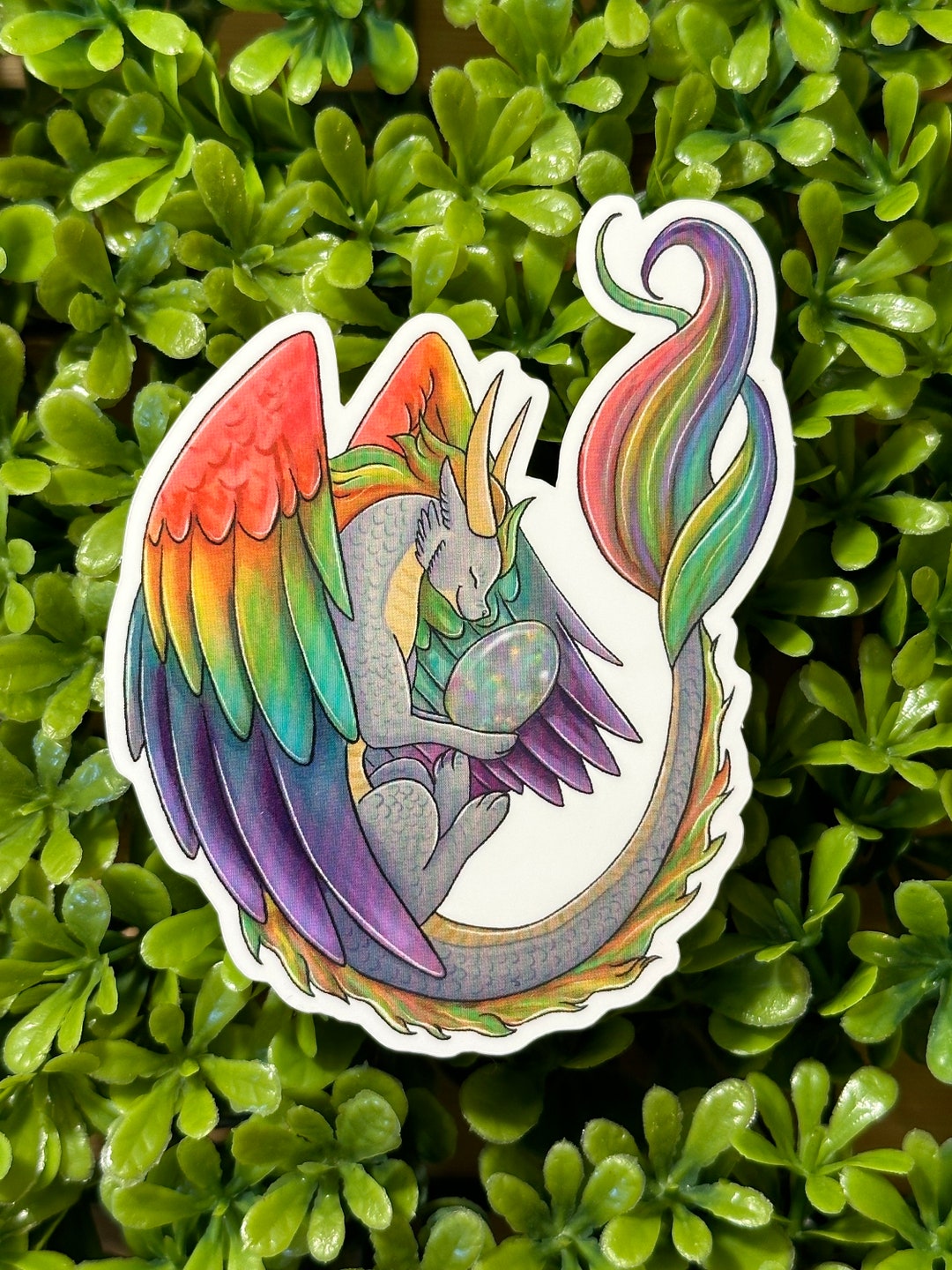 Opal Dragon Sticker | Dragon Sticker | Waterproof Sticker | UV ...