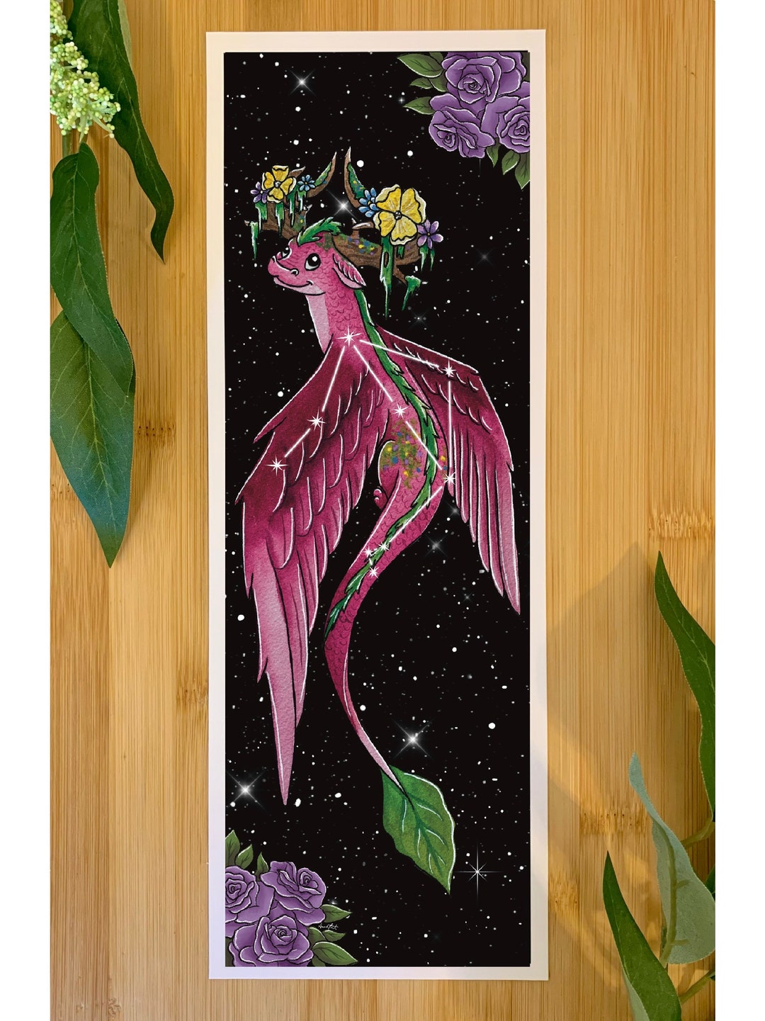 Libra Dragon Print | Fantasy Decor | Wall Decor | Libra Print | Dragon ...