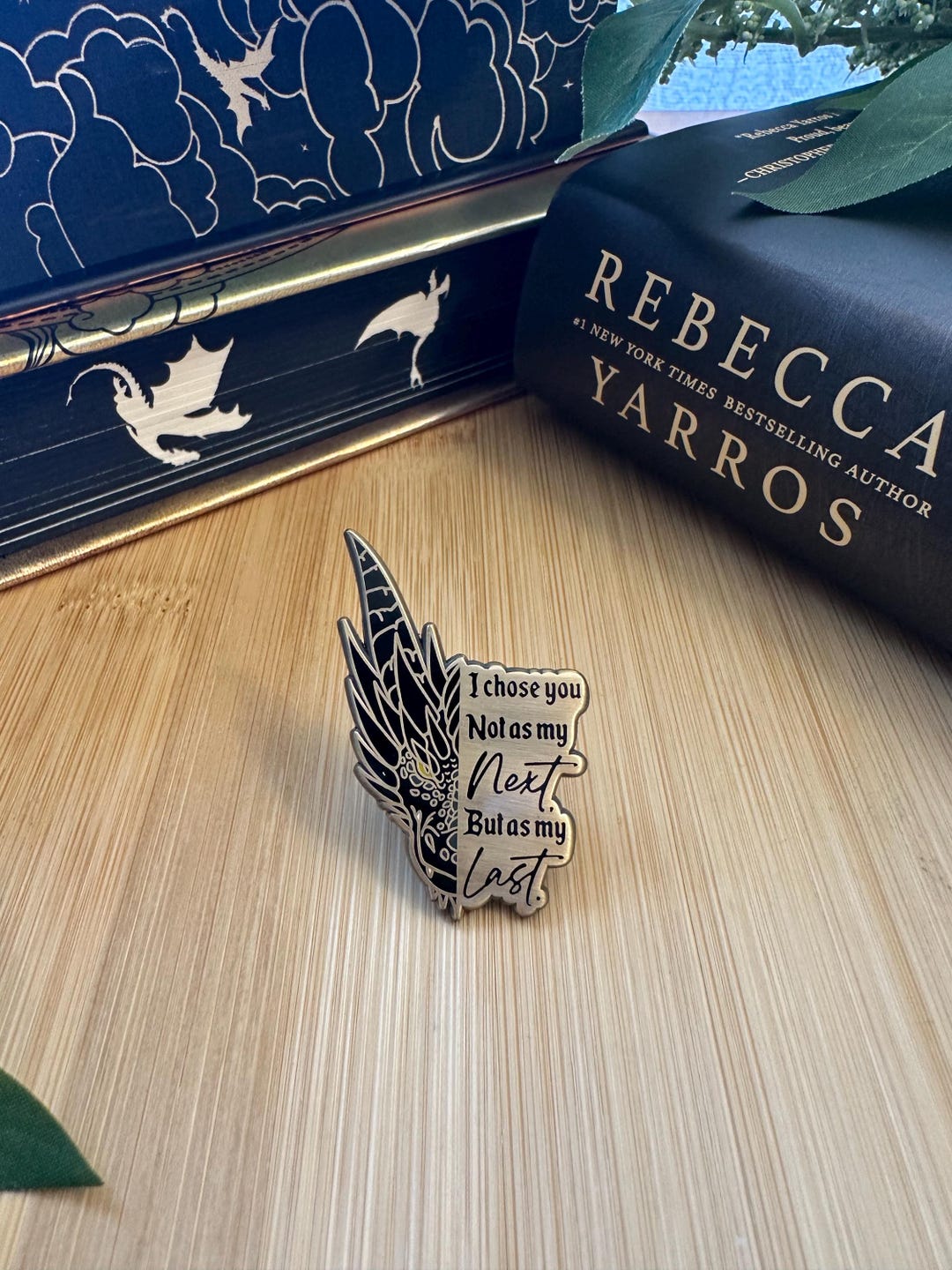 As My Last Hard Enamel Pin | Fourth Wing Merchandise | Rebecca Yarros ...