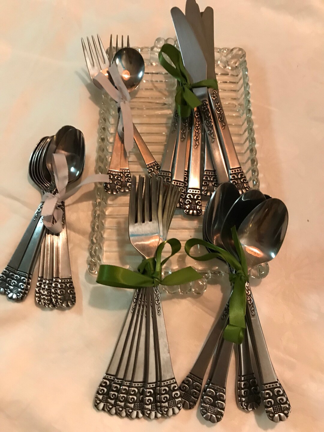 Vintage Lifetime Cutlery Tribal Pattern Flatware - Etsy