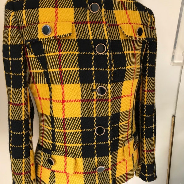 Plaid Suit Jacket - Etsy