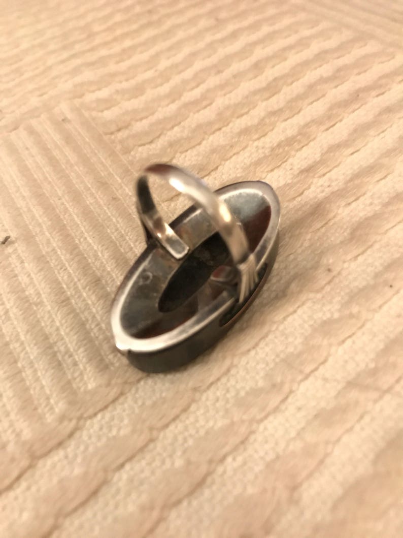 Antique Japanese Shakudo Ring - Etsy