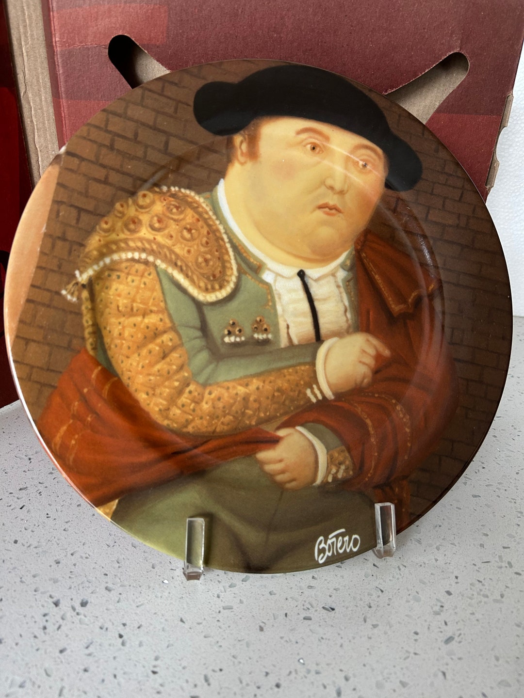 Botero Plate Decor - Etsy
