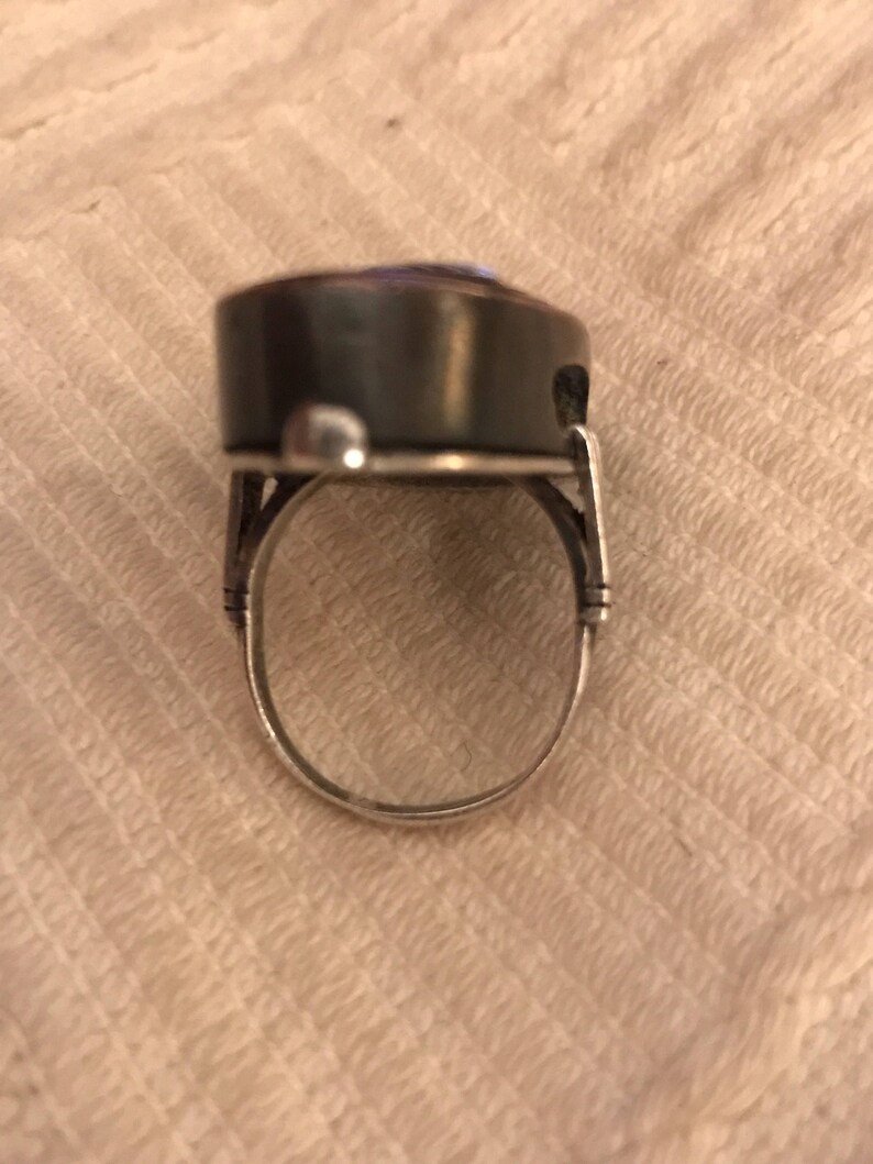 Antique Japanese Shakudo Ring - Etsy