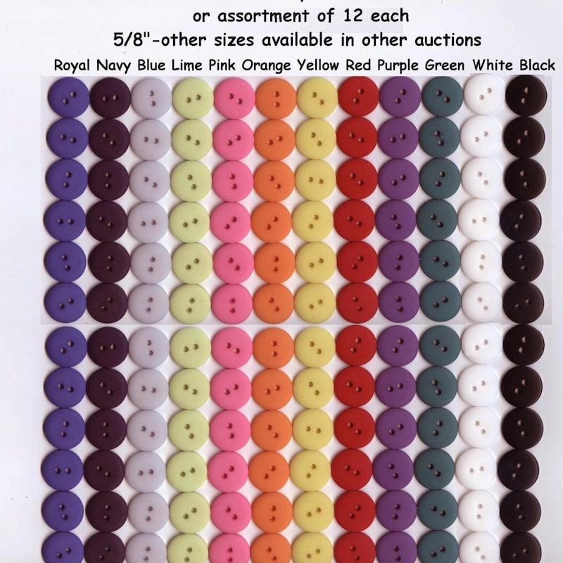 Buttons Green 5/8 - Etsy