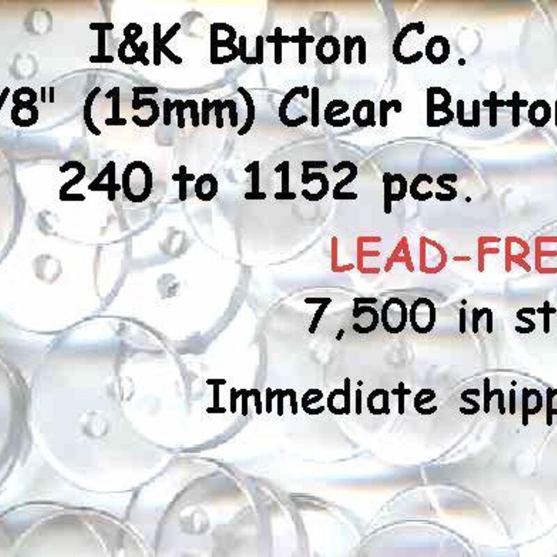 Plastic Buttons - Etsy
