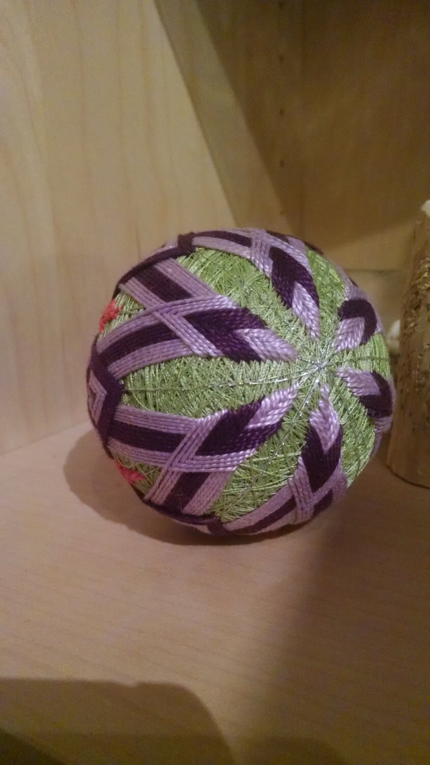 Temari Ball - Purple - Etsy