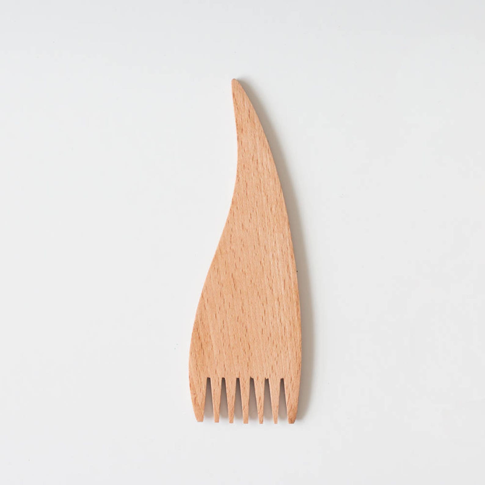 Beech Wood Weaving Comb - Etsy