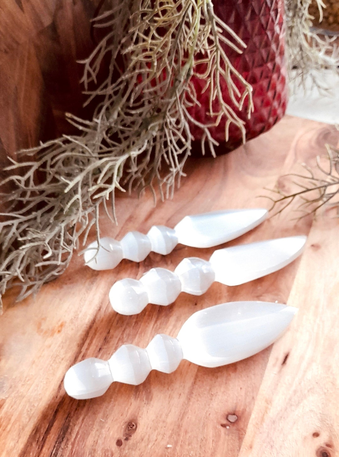 Selenite satin Spar Selenite Sword Charging Crystal - Etsy