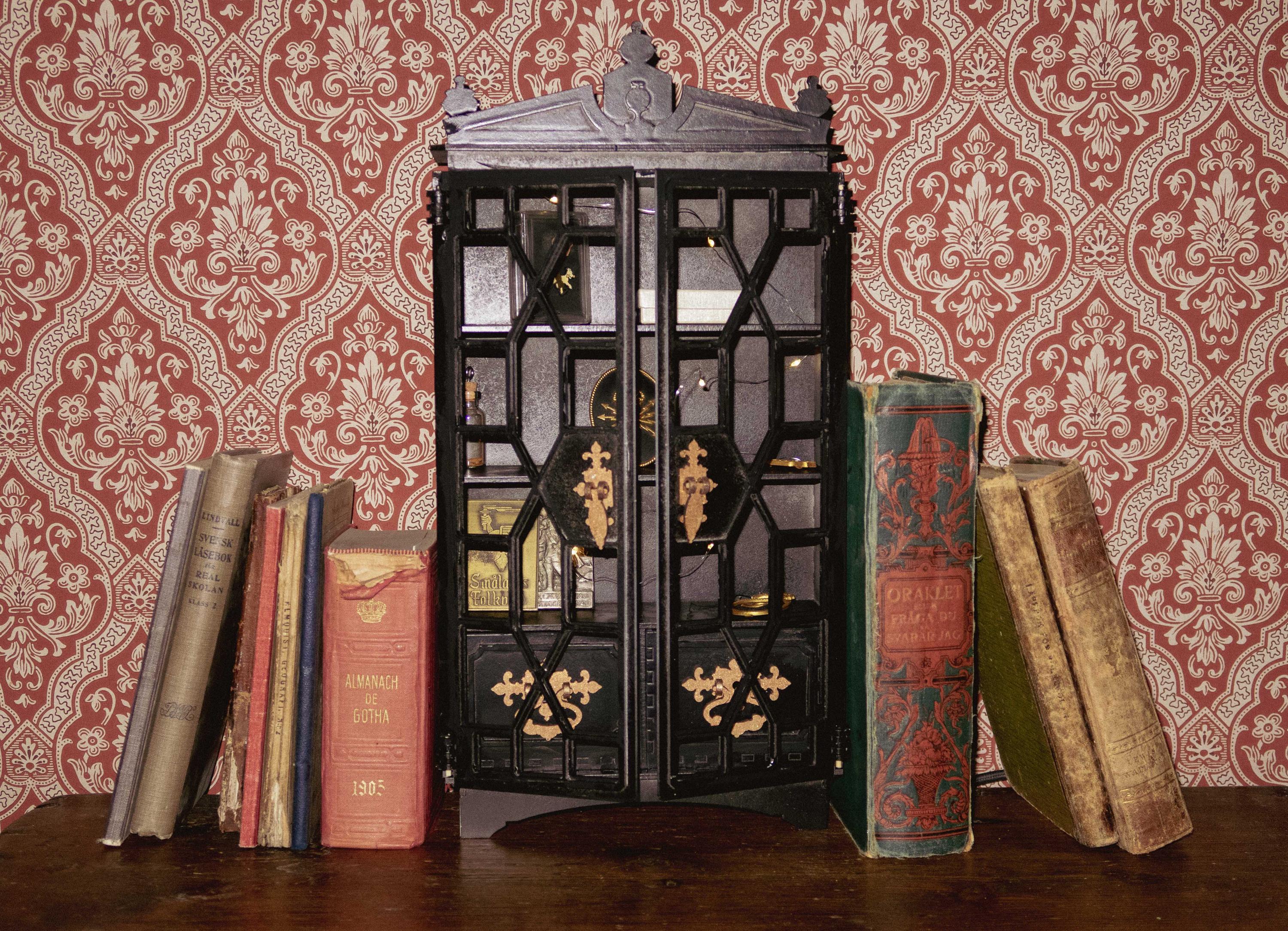 Laser Cut Display Cabinet: SVG DXF PDF Files, Miniature Furniture - Etsy