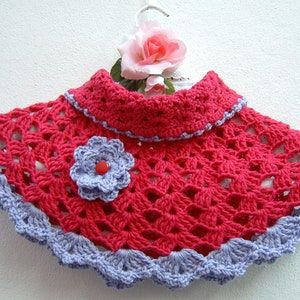 Wool crochet shoulder Cover-handmade merino wool neck | Etsy