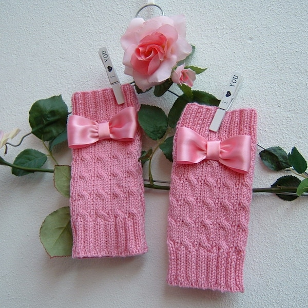Pink Gloves - Etsy