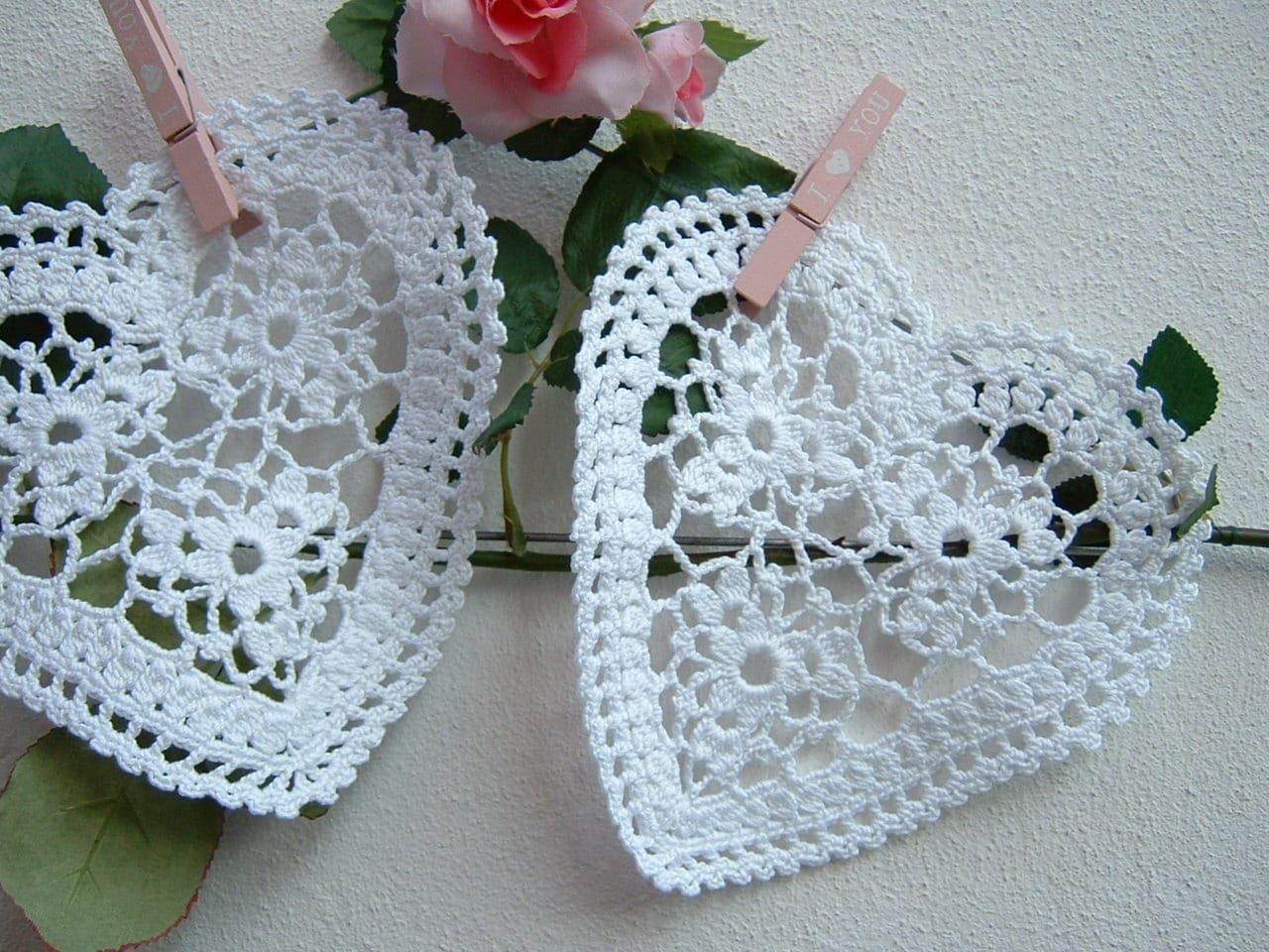 Heart Shaped Doilies