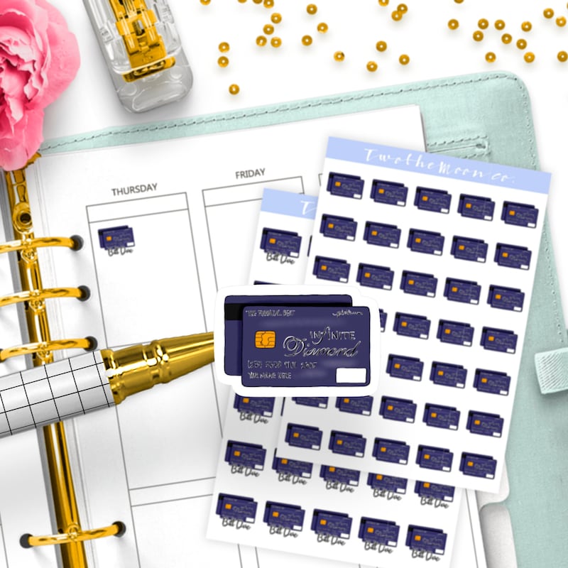 Agenda Bill Stickers - Etsy UK