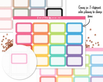 Vertical Full Day Extender Planner Stickers / Functional Planner ...