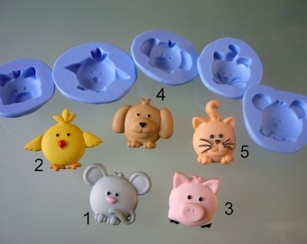 Silicone animals | Etsy