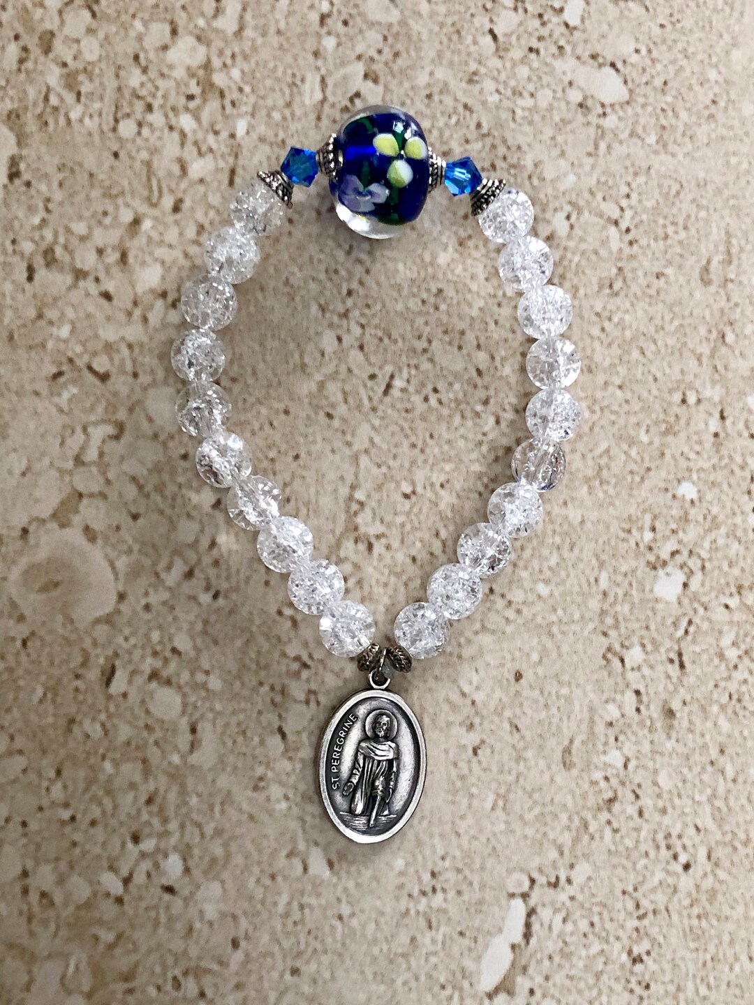 Saint Peregrine Bracelet St Peregrine Bracelet Patron Saint of Cancer ...