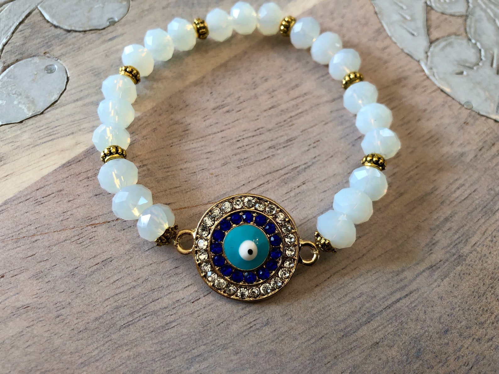 Evil Eye Bracelet Third Eye Bracelet Protection Jewelry Evil | Etsy
