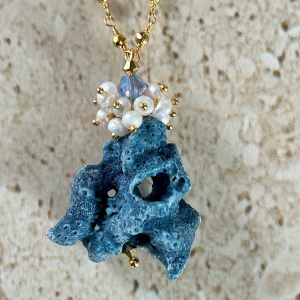 Blue Coral Jewelry - Etsy