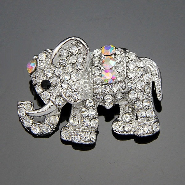 Elephant Brooch - Etsy