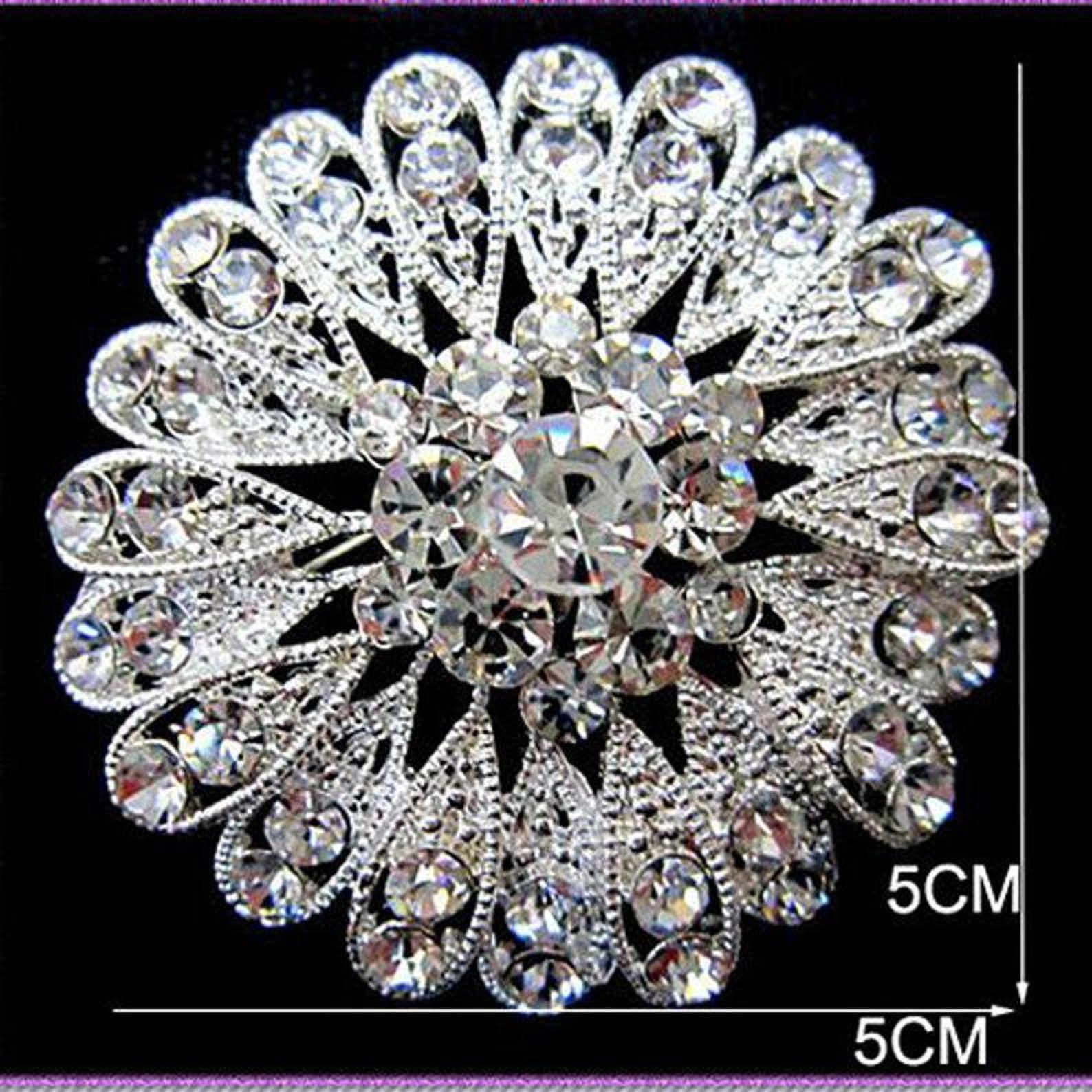 10% off Wholesale 30 pcs Rhinestone Brooch Embellishment | Etsy