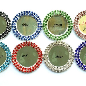 Free Shipping Metal Button Cap 25MM Inner Round Silver Setting Blank ...