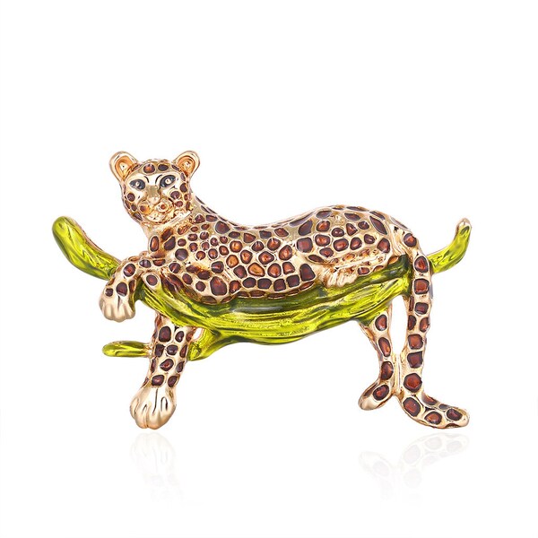 Leopard Brooch Pin - Etsy