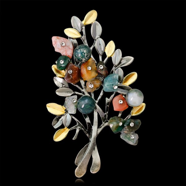 Christmas Tree Brooch - Etsy