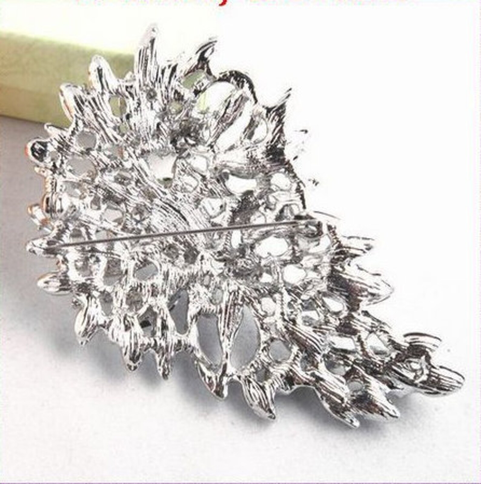 Large Crystal Rhinestone Brooch Flower Brooch Broach Big - Etsy