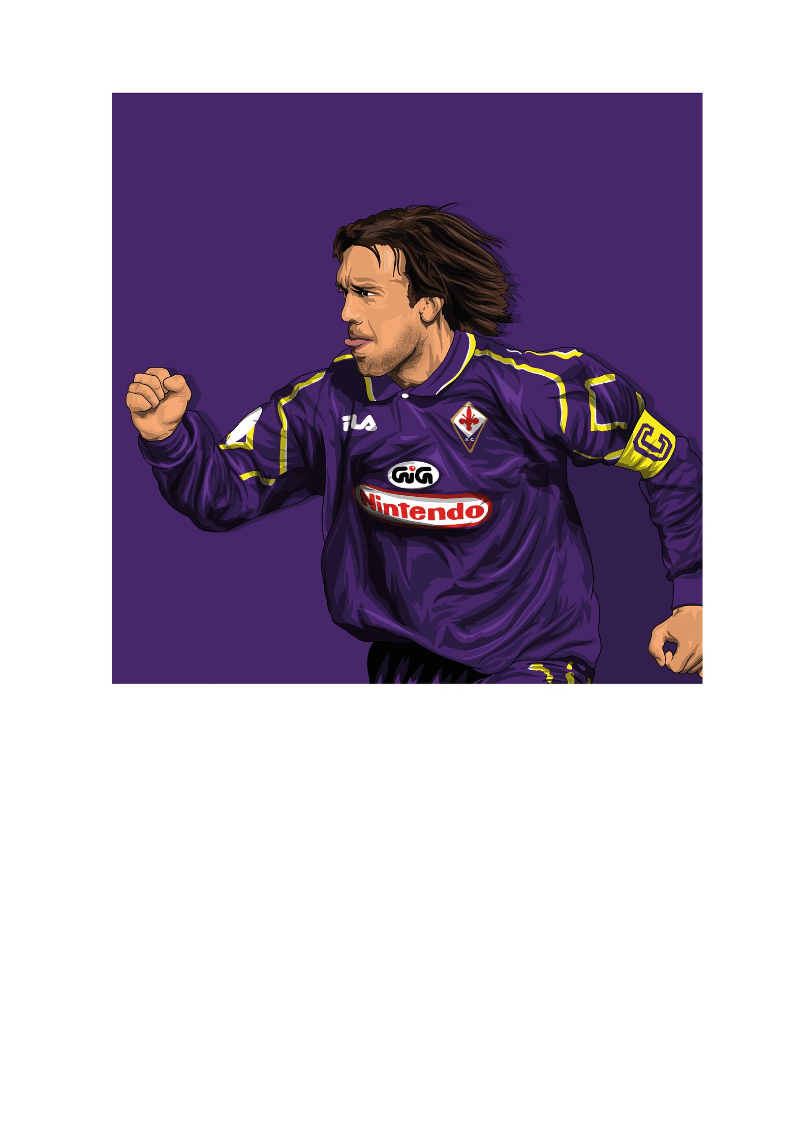 Gabriel Batistuta A3 Poster: 297mmx420mm Argentina - Etsy